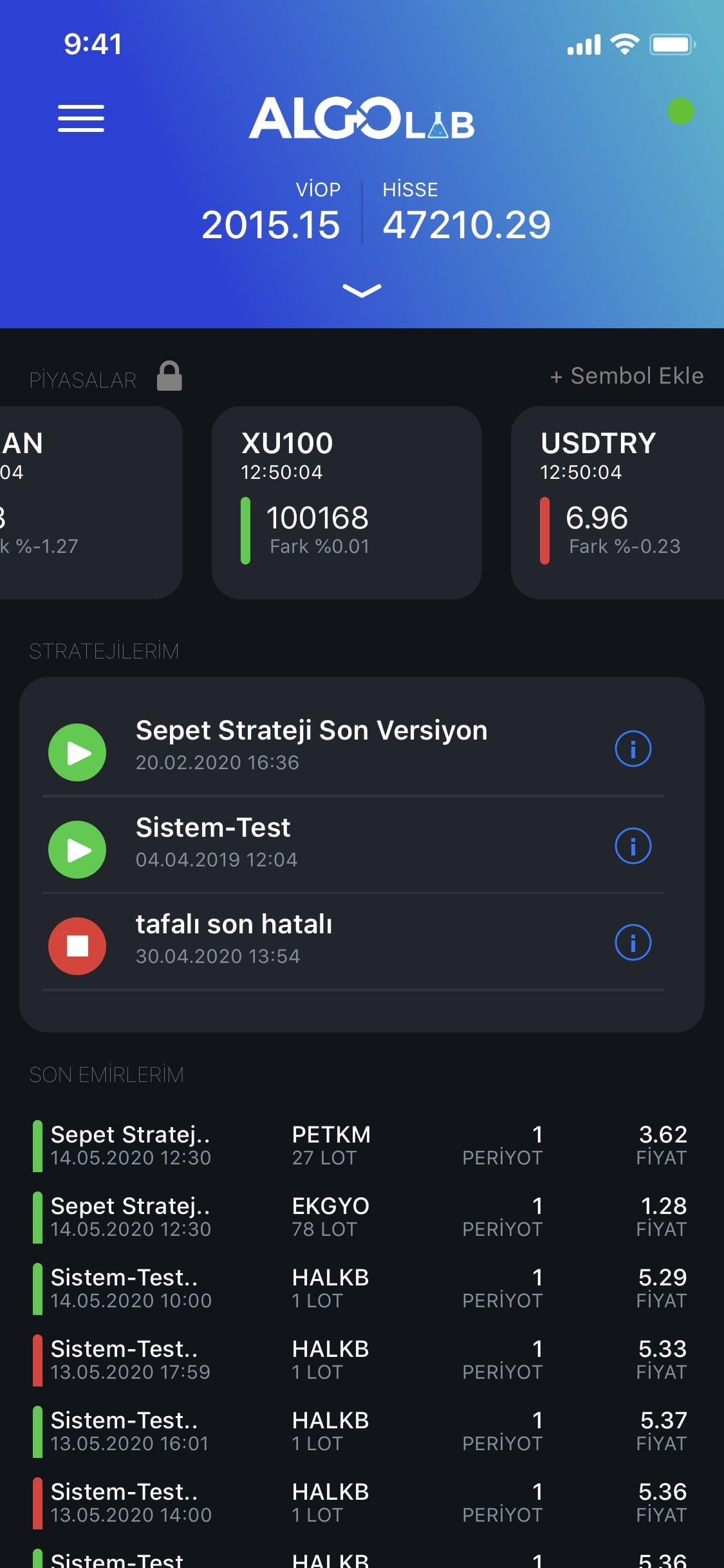 Dijital Gündem | ALGOLAB, Algoritmik İşlemleri Türkiye’de İlk Kez ...